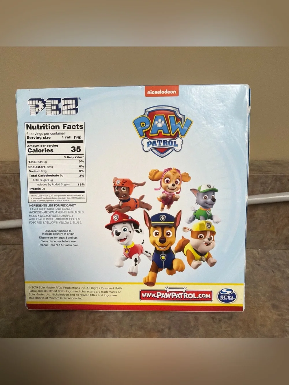 Paw Patrol | Other | Paw Patrol Pez Dispenser Set With Red Blue Pink ...
